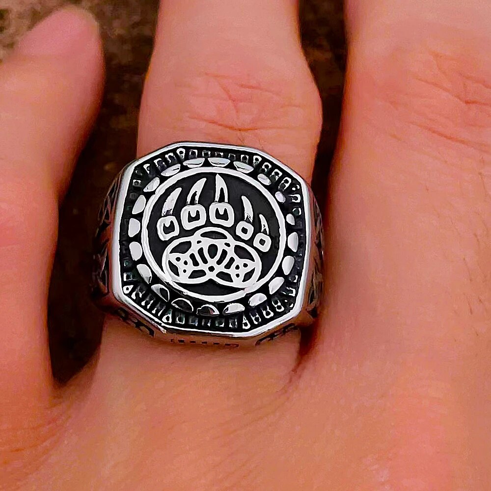 celtic knot bear claw