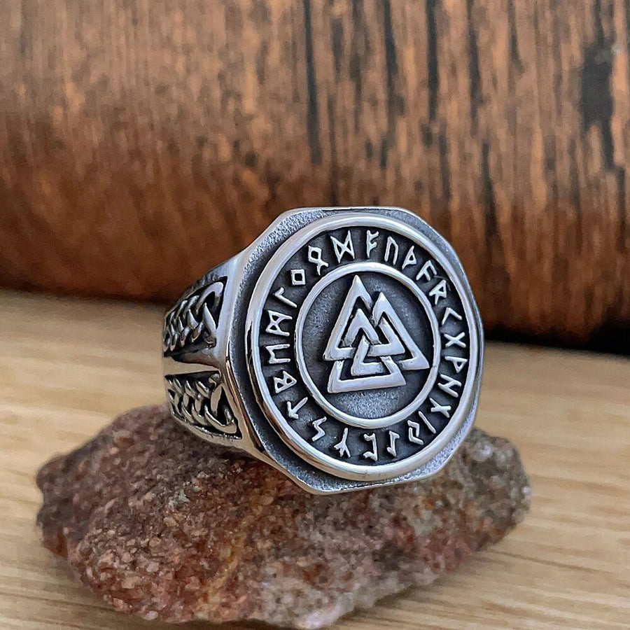Viking Ring - Valknut in Celtic Knotwork – Valhalla Vikings
