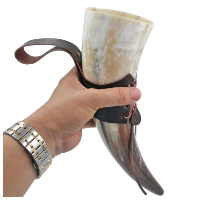 Drink with Gjallarhorn - Authentic Viking Drinking Horn – Valhalla Vikings