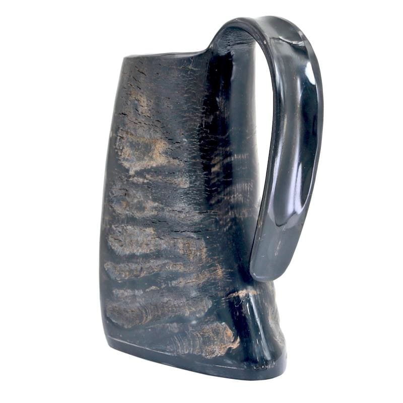 Viking Horn Tankard Handcrafted From Real Buffalo Horn - 500ml ...