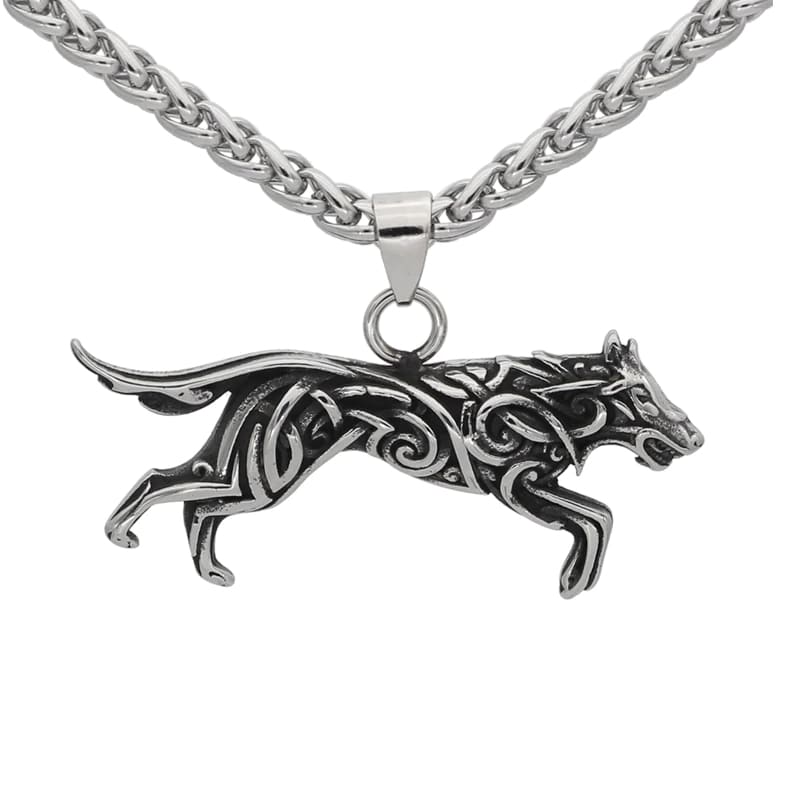 Viking Necklace - Fenrir Knotted - Valhalla Vikings