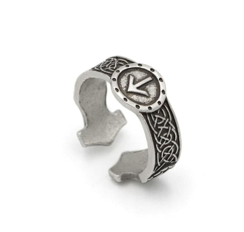 Viking Ring - Tiwaz Rune - Valhalla Vikings